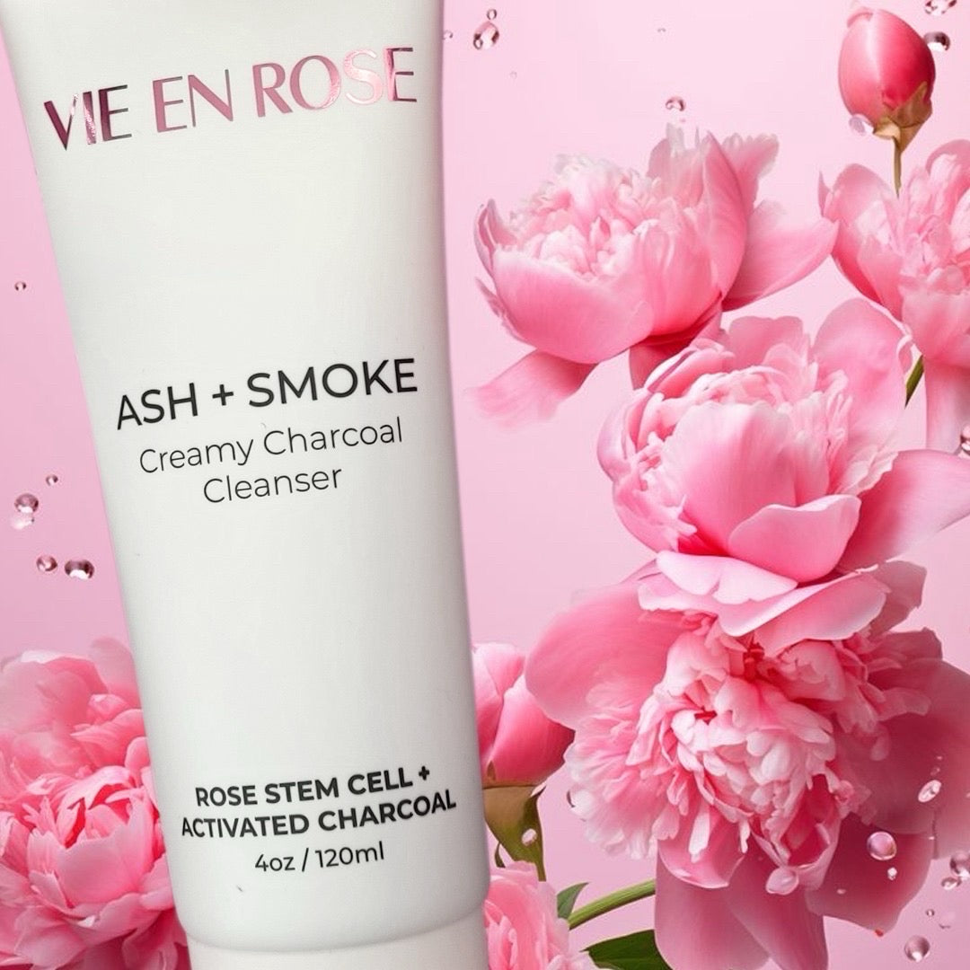 Ash + Smoke Creamy Charcoal Facial Cleanser – Vie En Rose Beauty