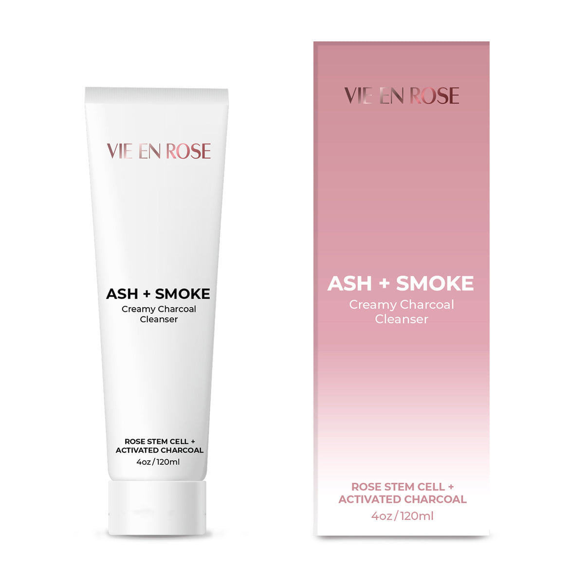 Ash + Smoke Creamy Charcoal Facial Cleanser – Vie En Rose Beauty